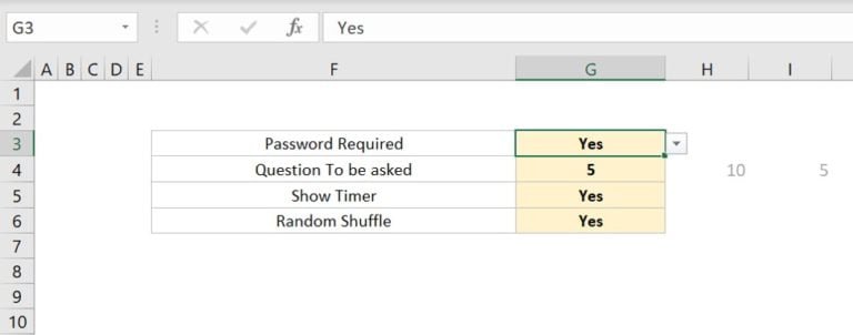Exam Application Form with Timer - PK: An Excel Expert