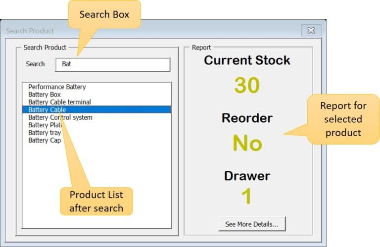 Inventory Management Template for Store - PK: An Excel Expert