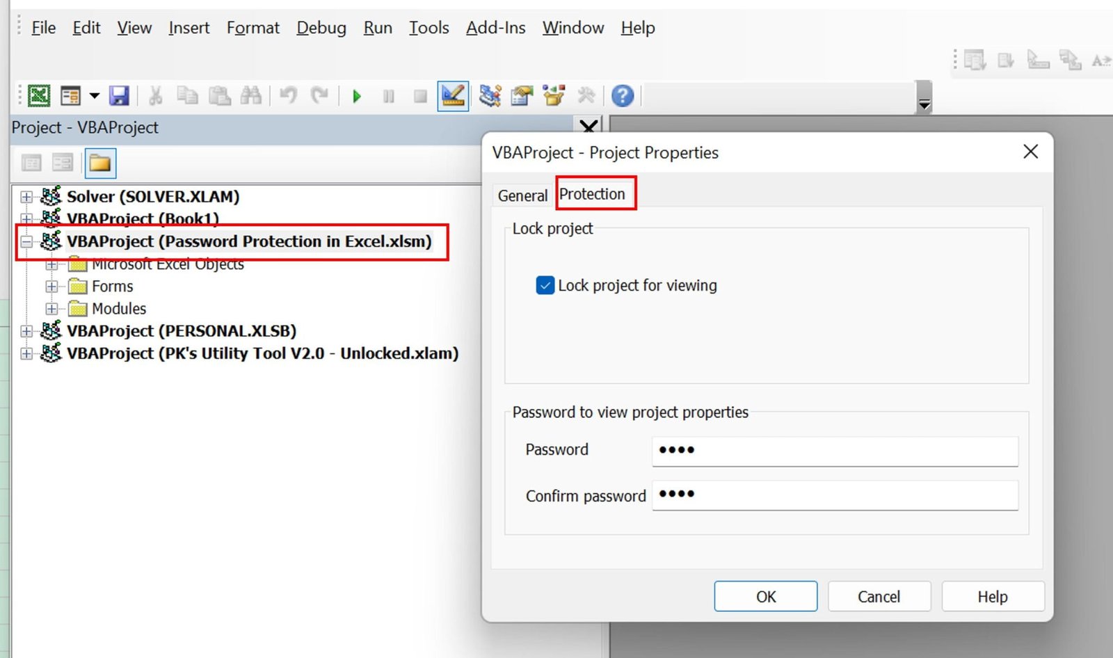 6 types of Password Protection in Microsoft Excel - PK: An Excel Expert