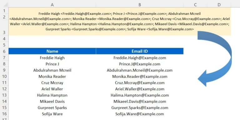 Textsplit Function With Three Use Cases In Excel Pk An Excel Expert 