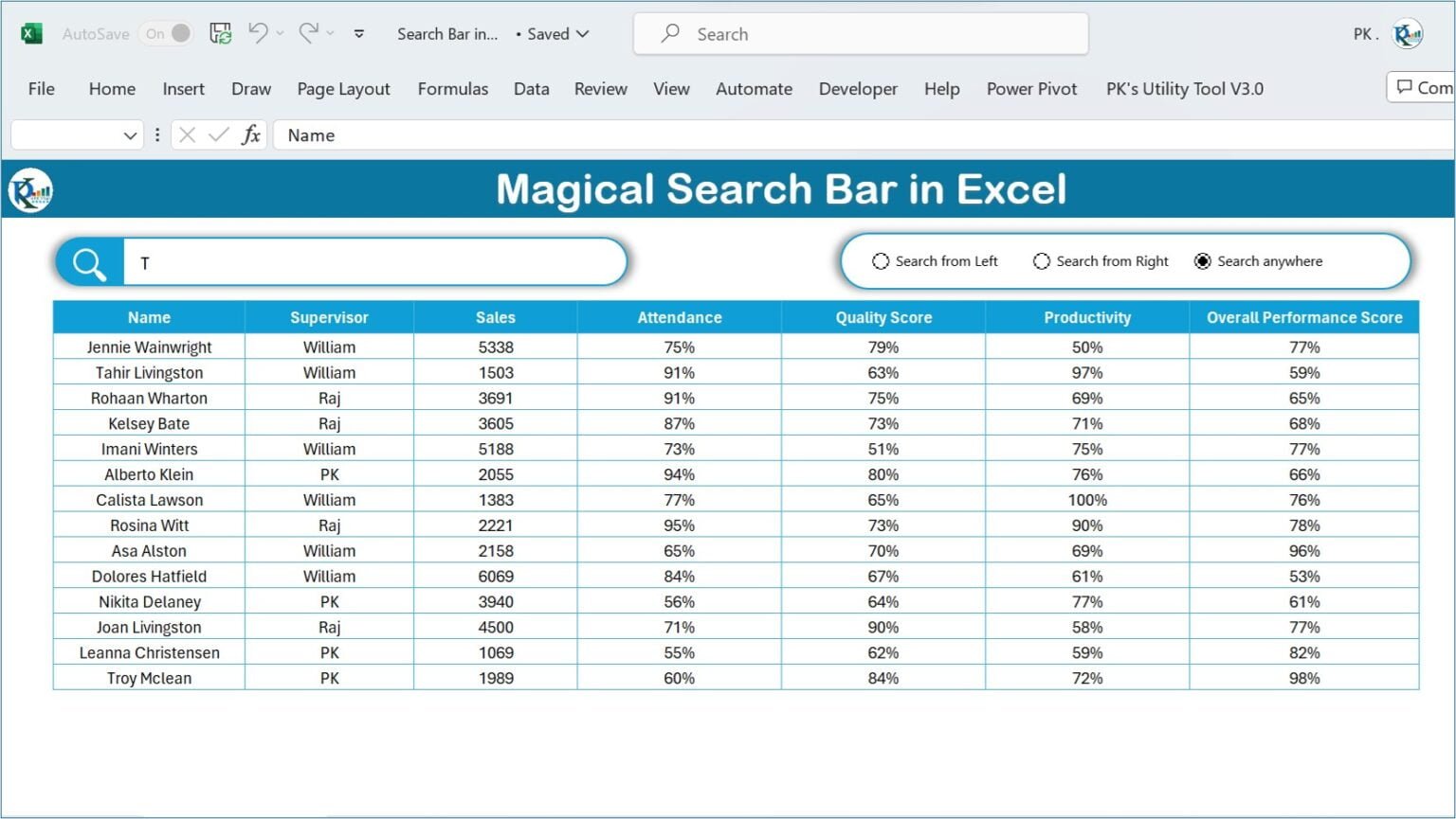 Unlock Excel Secrets: Magic Search Bar You NEVER Knew About! - PK: An ...