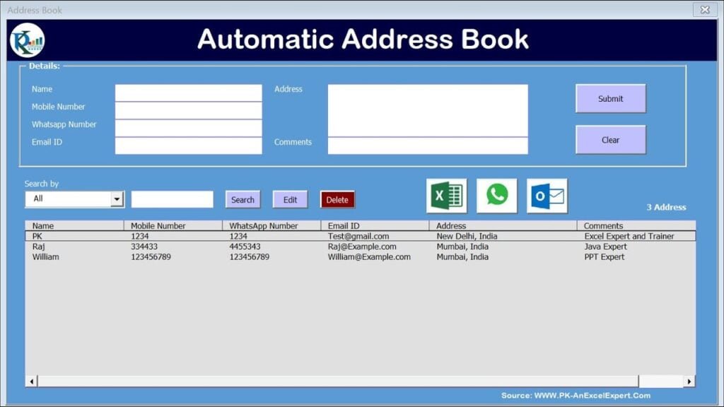 Video Thumbnail: Automated Address Book with Auto WhatsApp and Email ...