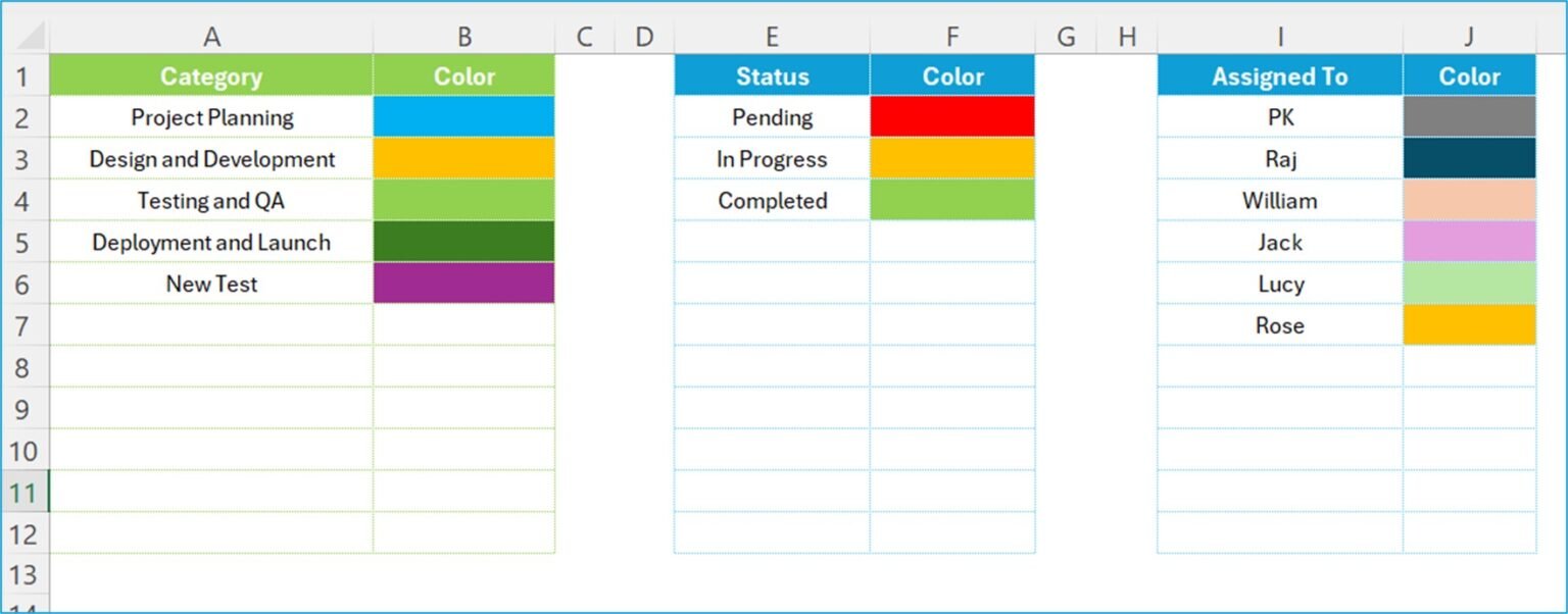 Pro Gantt Chart in Excel with data entry form - PK: An Excel Expert