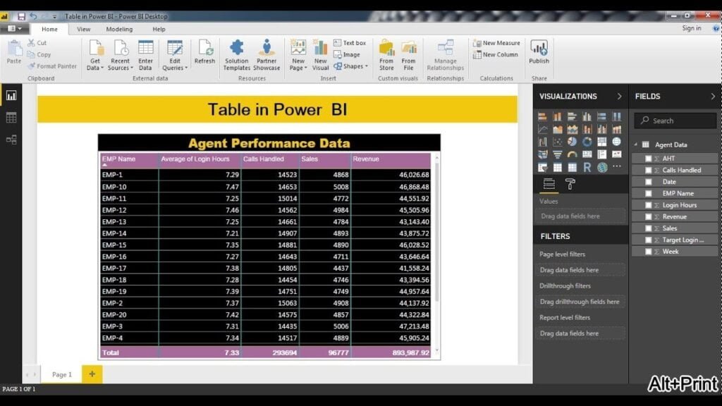 Video Thumbnail: Power BI Tutorial 2: Table in Power BI - PK: An Excel ...