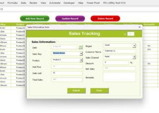 Sales Tracking Dashboard in Excel - PK: An Excel Expert