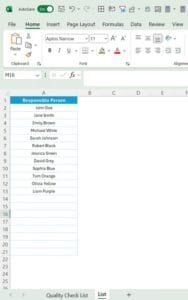 Customer Feedback Checklist Template in Excel - PK: An Excel Expert