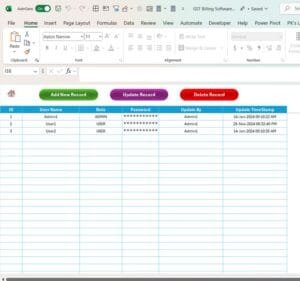 GST Billing Software V1.0 - PK: An Excel Expert