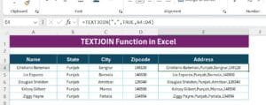 TEXTJOIN Function in Excel - PK: An Excel Expert