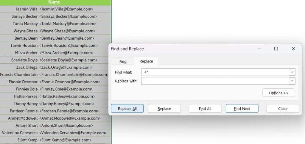 How to use Replace with Wildcard in Excel - PK: An Excel Expert