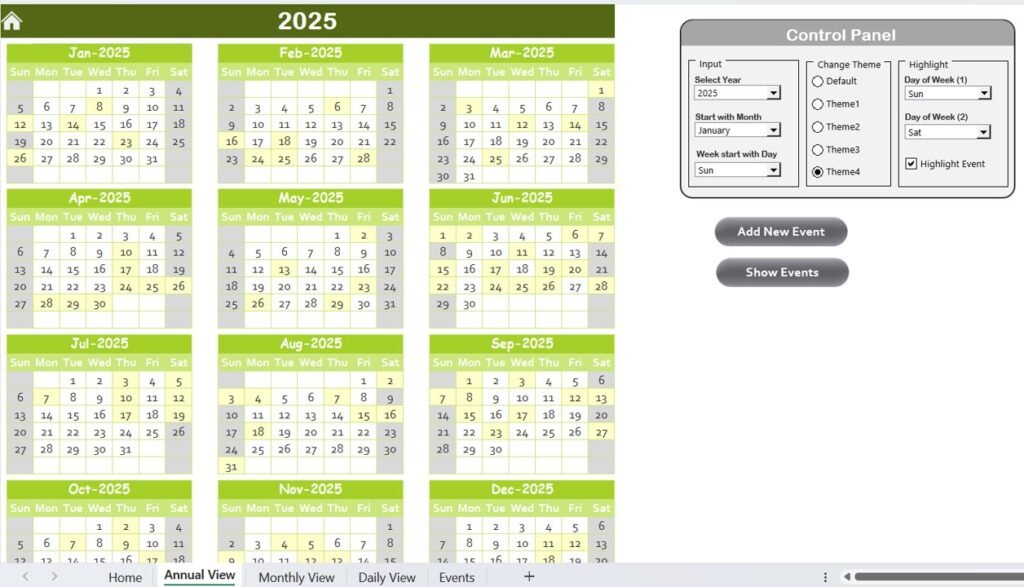 Project Deadline Calendar in Excel - PK: An Excel Expert