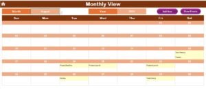 Team Availability Calendar in Excel - PK: An Excel Expert
