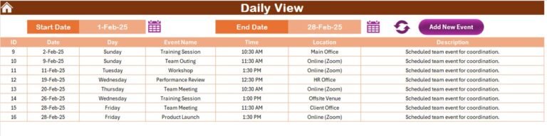 Team Availability Calendar in Excel - PK: An Excel Expert