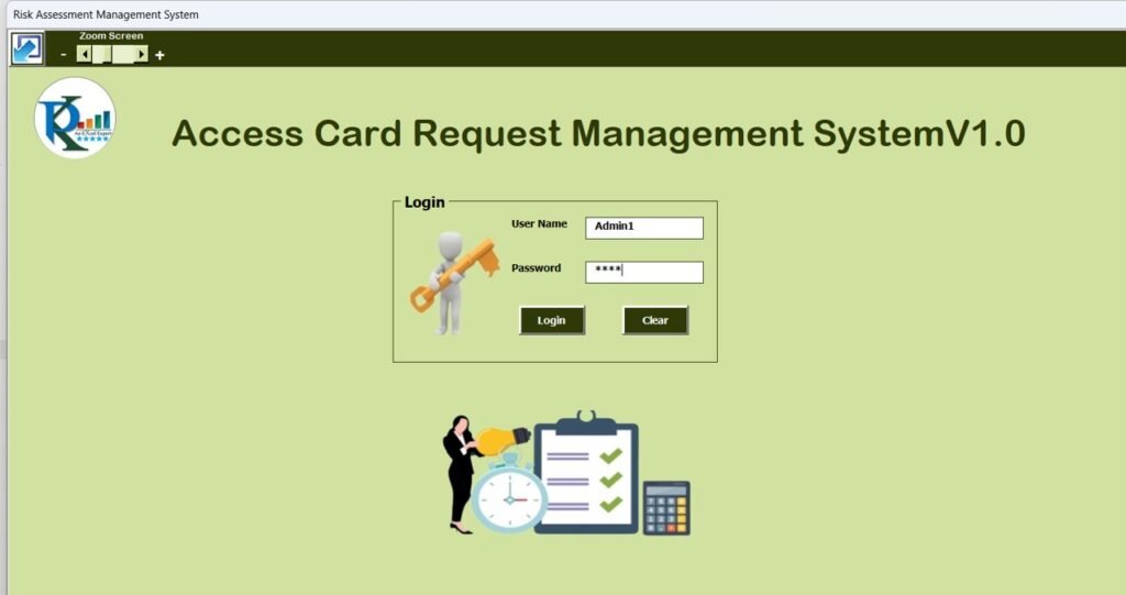 Access Card Request Management System V1.0 - PK: An Excel Expert