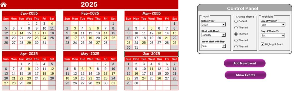 Annual Leave Calendar in Excel - PK: An Excel Expert