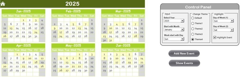 Business Expense Calendar in Excel - PK: An Excel Expert