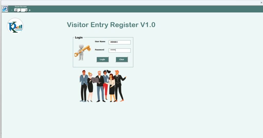 Visitor Entry Register V1.0 in Excel - PK: An Excel Expert