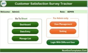 Customer Satisfaction Survey Tracker in Excel - PK: An Excel Expert