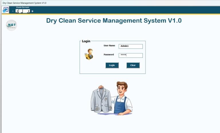 Dry Clean Service Management System V1.0 -1 - PK: An Excel Expert