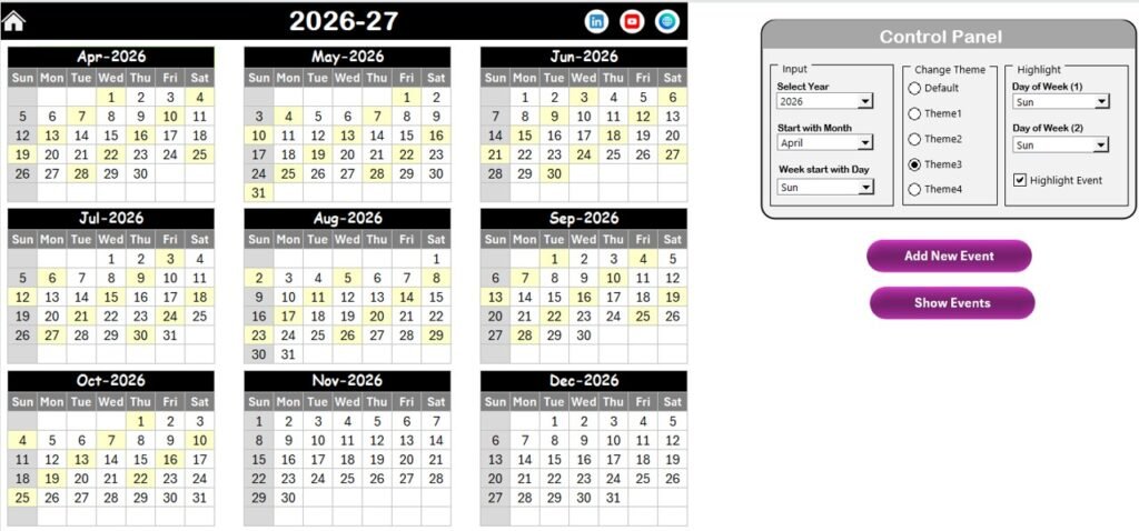 Healthcare Scheduling Calendar in Excel - PK: An Excel Expert