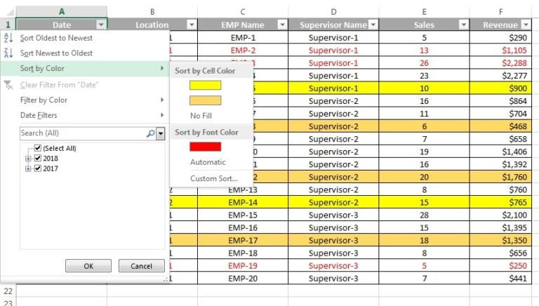 Sort And Filter 32 Pk An Excel Expert